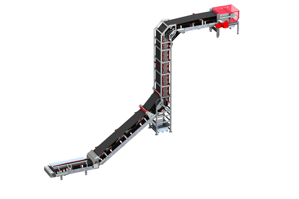 Steep incline conveyor – VHV Anlagenbau GmbH